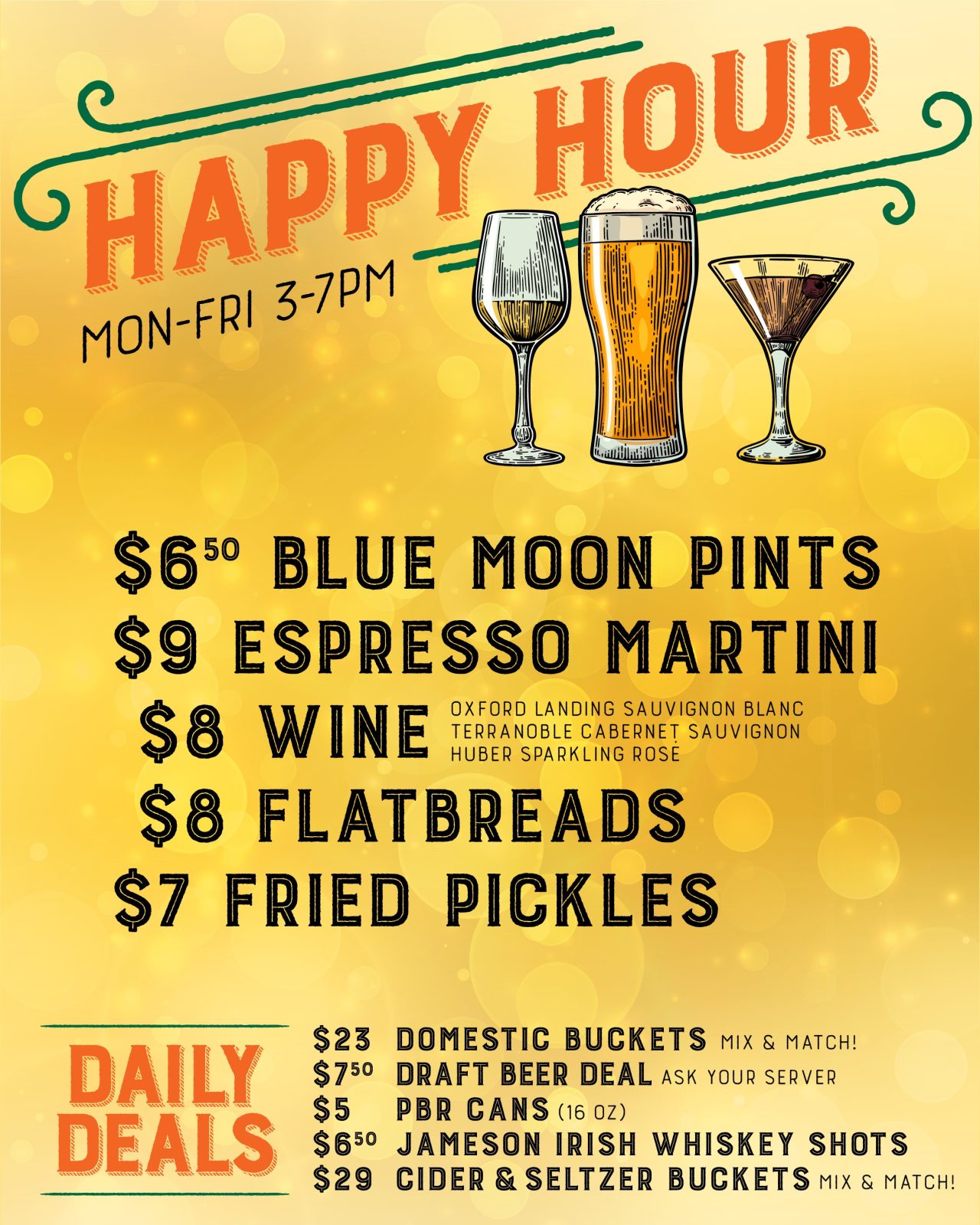 Emerald Loop Happy Hour - Emerald Loop